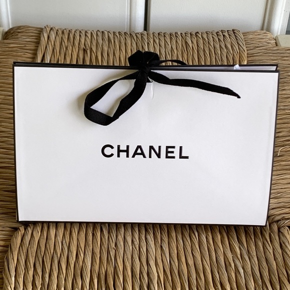 CHANEL | Other | Chanel Triangle Box With Black Ribbon Tie | Poshmark